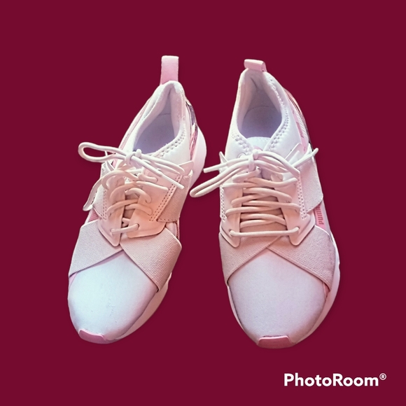 Puma | Shoes | Womens Puma Muse X2 Metallic Pastel Parchmentrose Gold ...